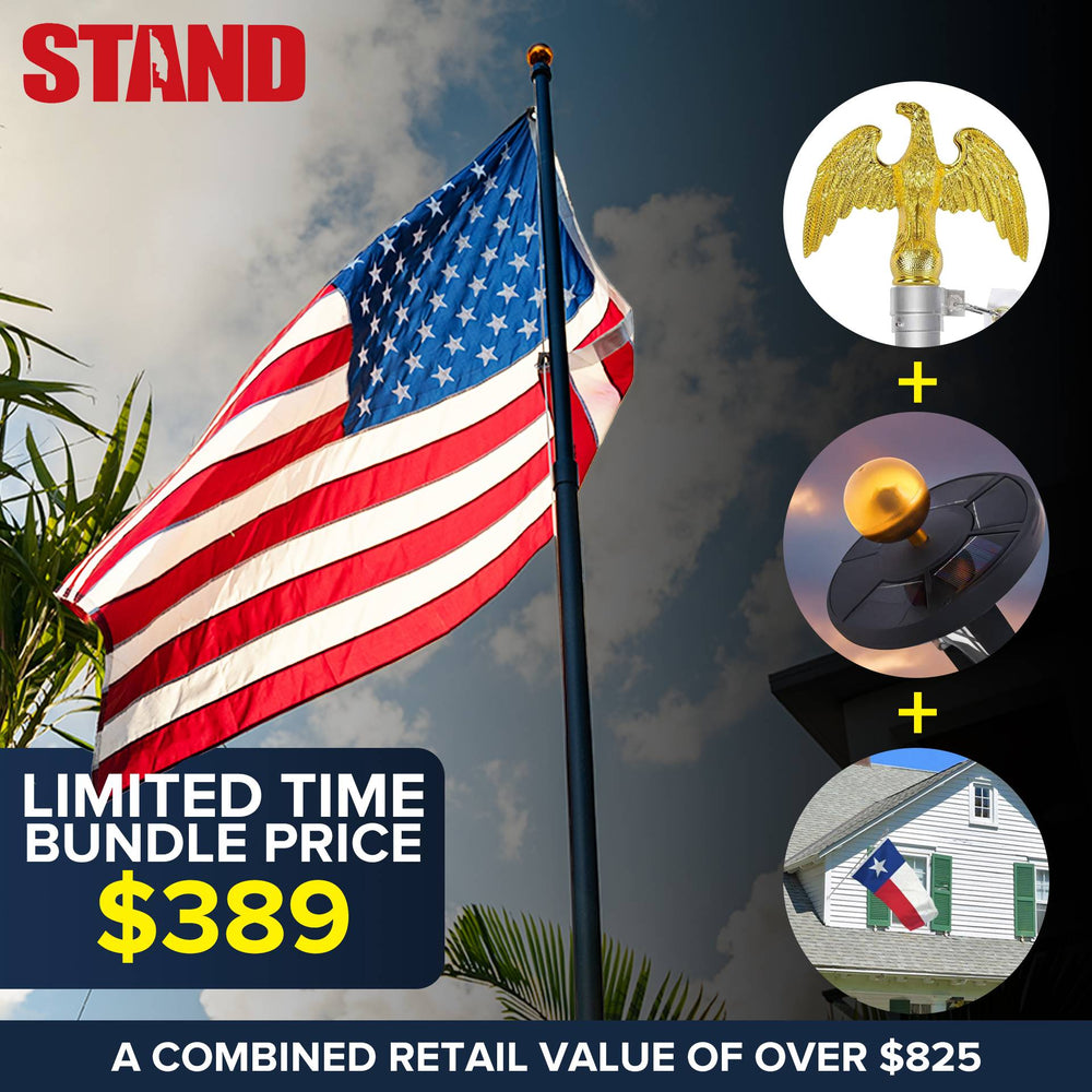 Bonus Savings – Stand Flag Poles