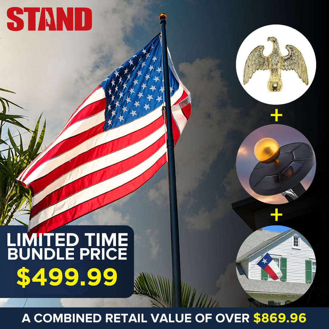 How to Choose the Right Flag Size for Your Flagpole – Stand Flag Poles
