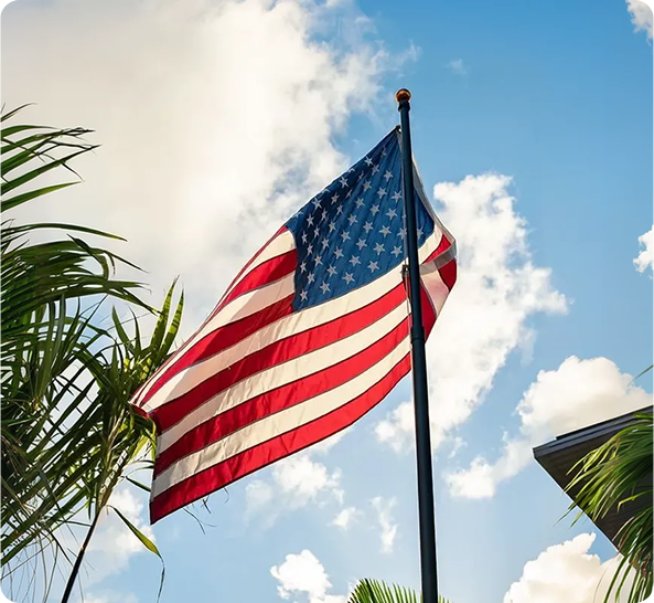 Residential Flag Poles for Home Use | Stand Flag Poles