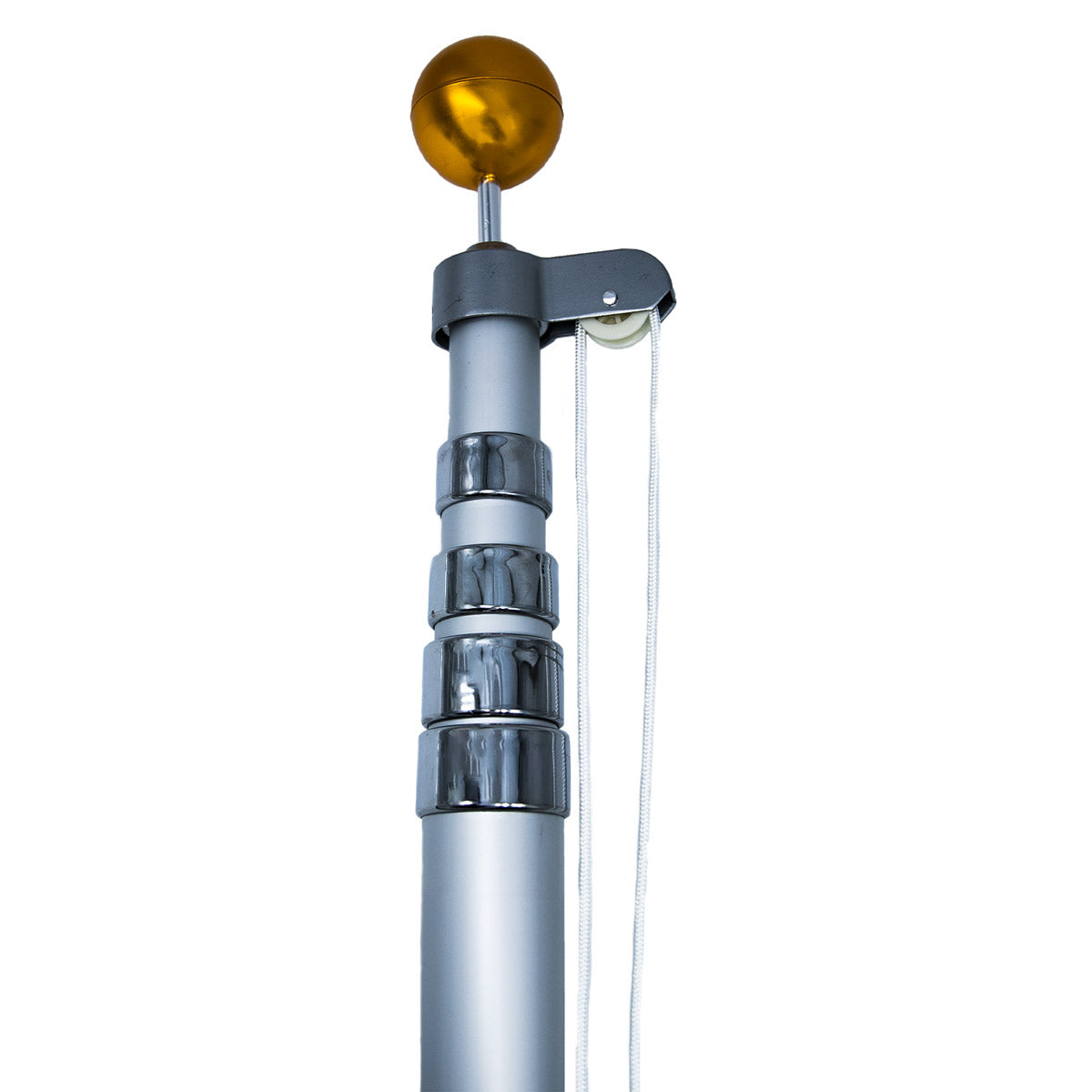 Telescoping Flag Pole Kit | 20FT & 25FT Washington Flagpole – Stand ...