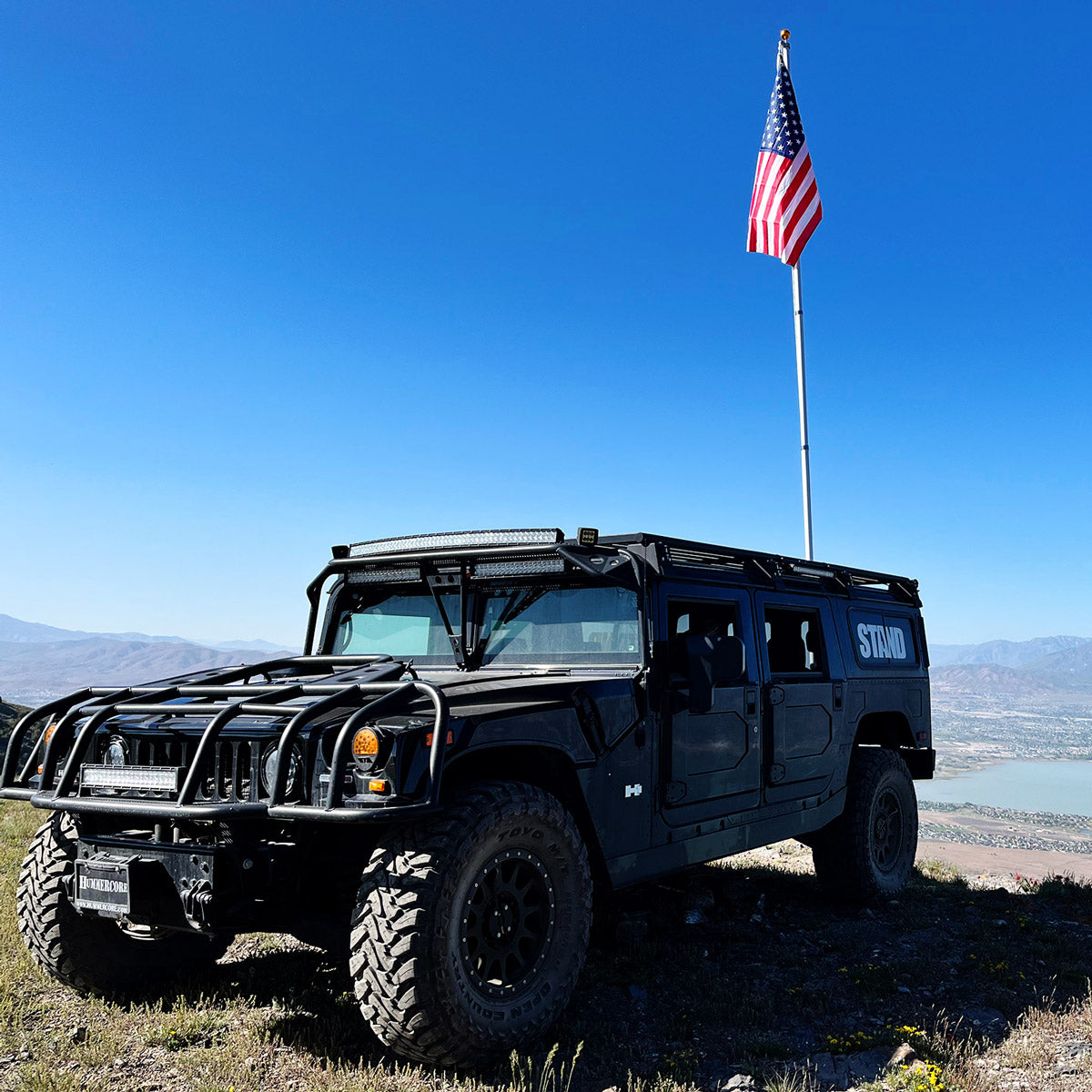 Telescoping Flag Pole Kit | 20FT & 25FT Washington Flagpole – Stand ...